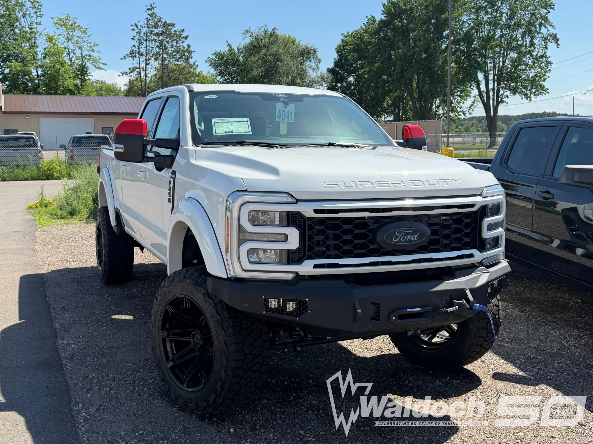 2025 F250 Lariat Ultimate 7.2 gas HO Custom Lift